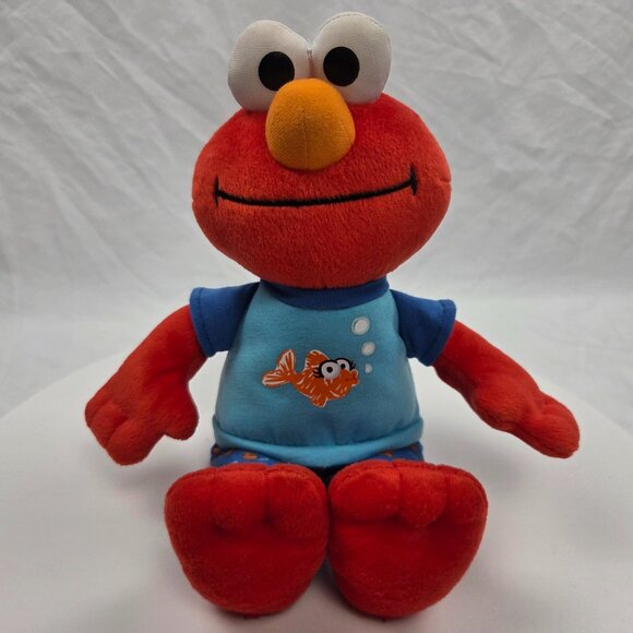 Toys | Sesame Street Elmo Lullaby Goodnight Plush Hasbro Works 12 ...